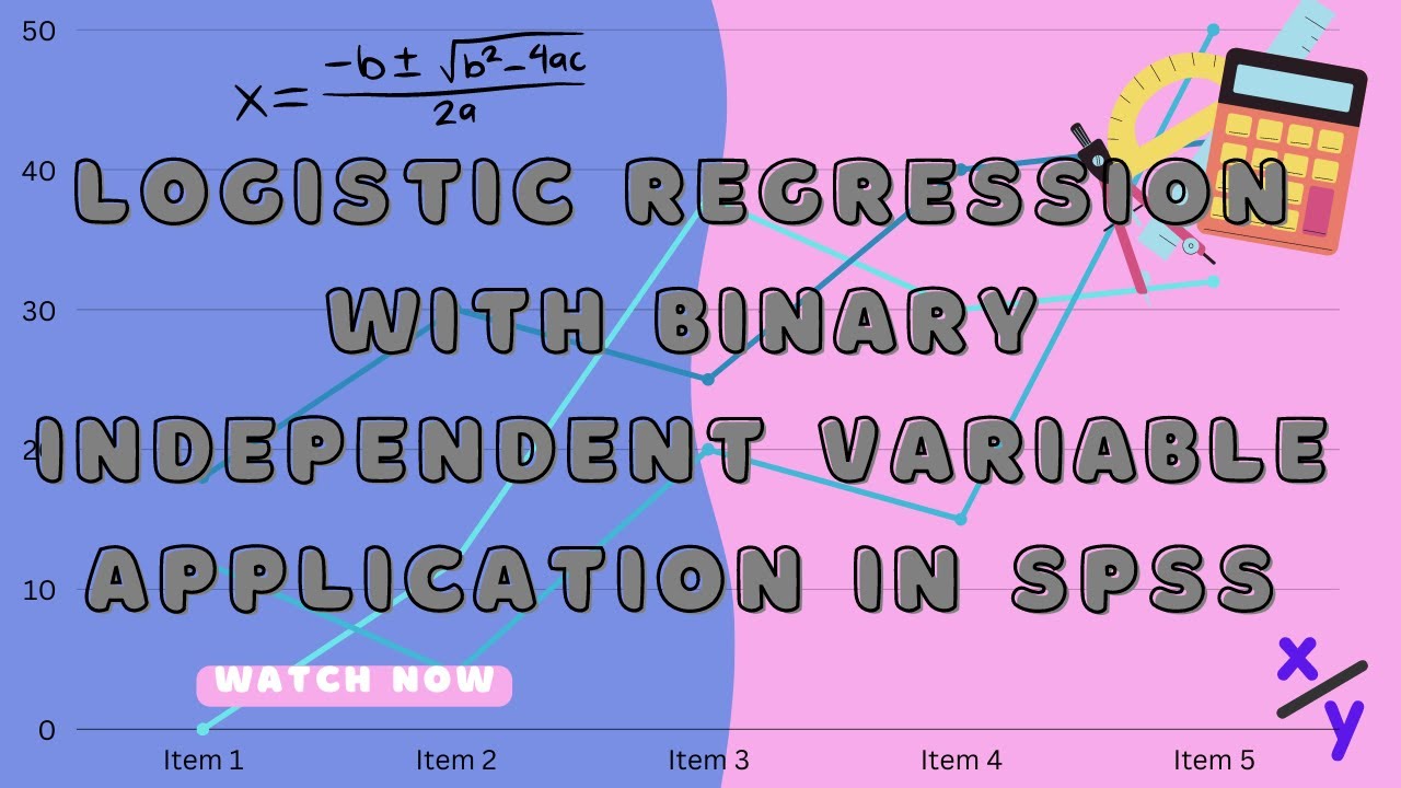 Logistic Regression with Binary Independent Variable Application in SPSS