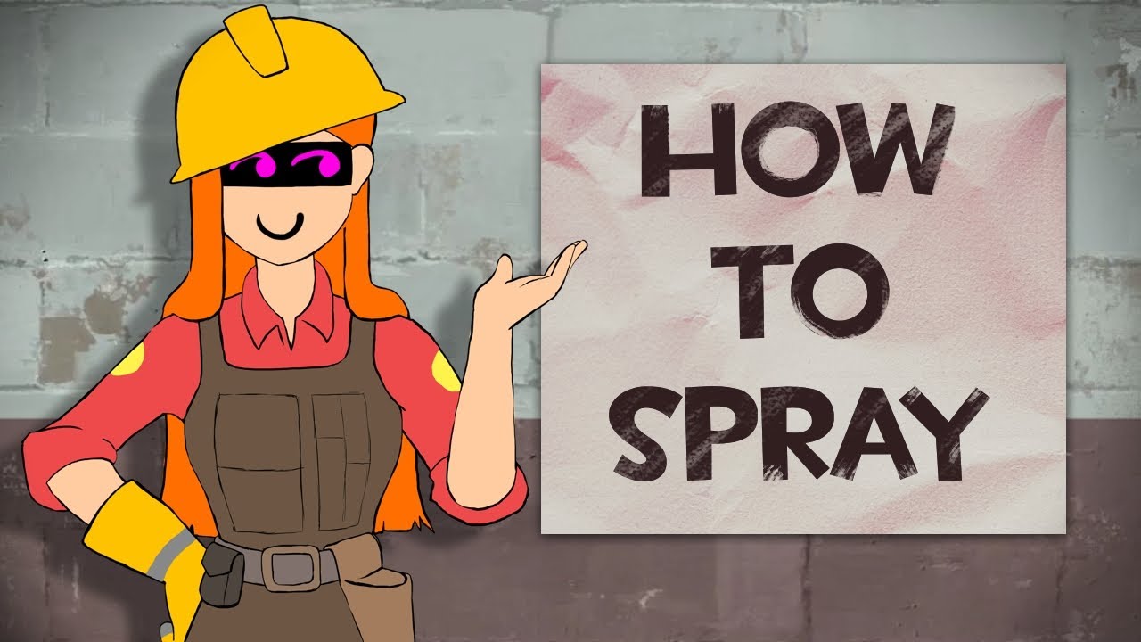 How to set sprays in Team Fortress 2? Quick tutorial including gifs and transparent backgrounds!
