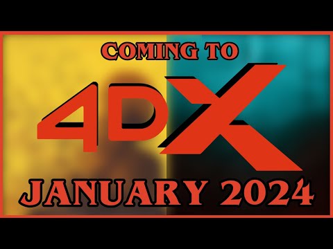 Films Coming to The 4DX Movie Theater Experience in January 2024!