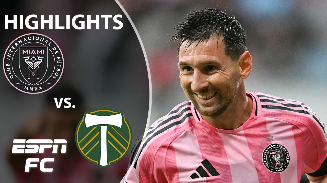 MESSI MAGIC 🪄 Inter Miami vs. Portland Timbers | MLS Highlights | ESPN FC