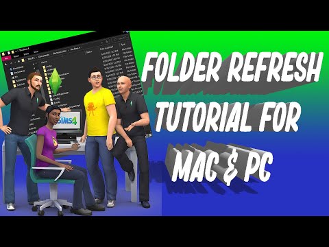 Sims 4 Folder Refresh - PC/Mac Tutorial 2020