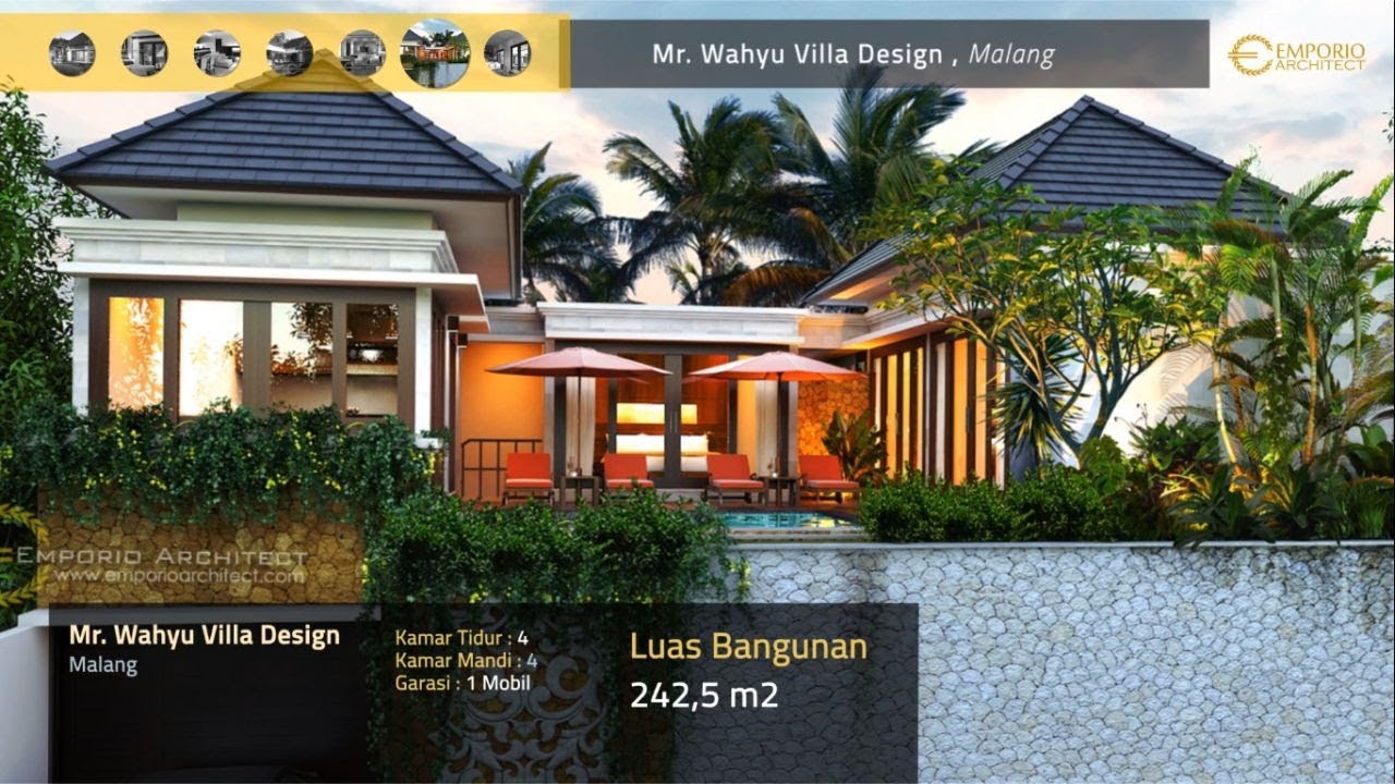 Villa Design #3 by Emporio Architect
