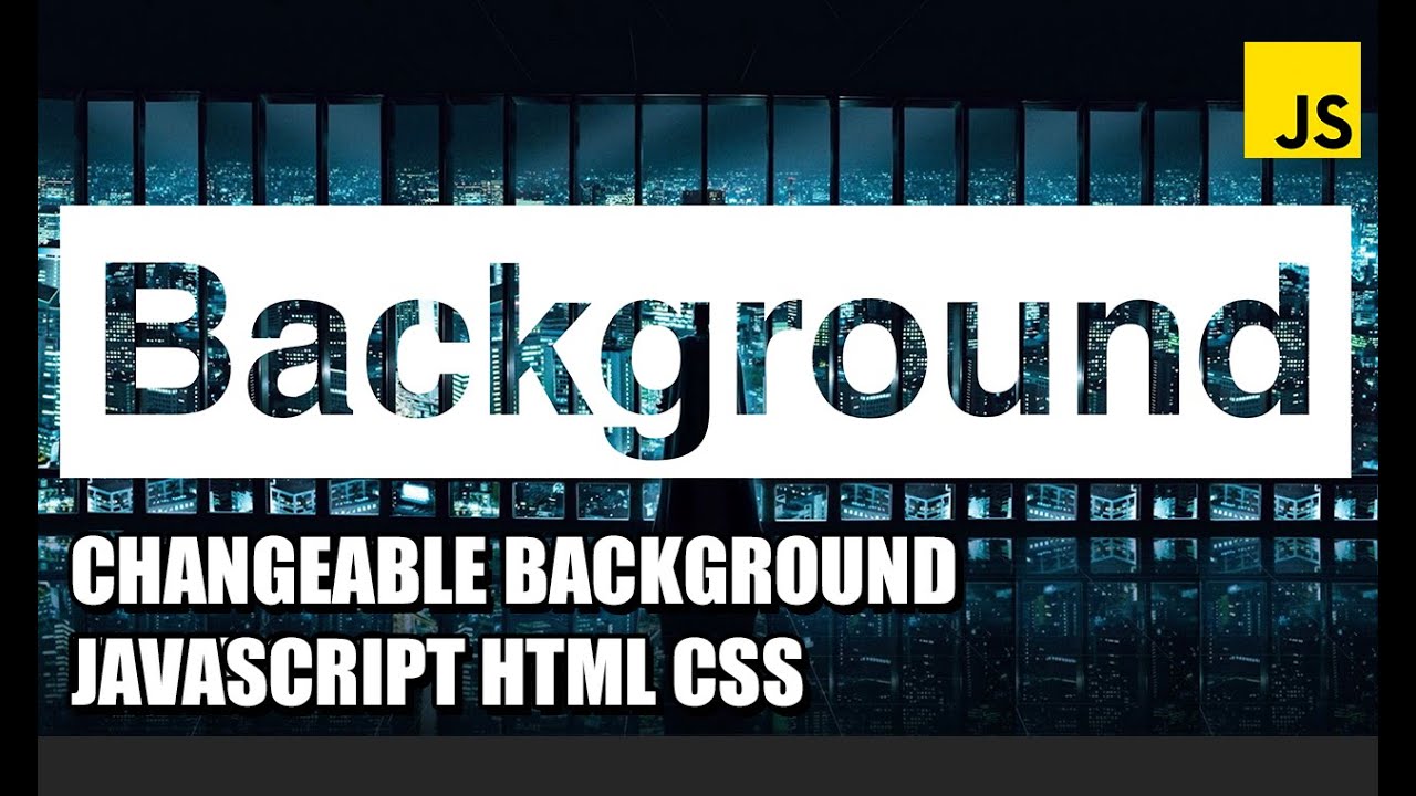 Changeable Background JavaScript HTML CSS | How to make Background with Random Images?