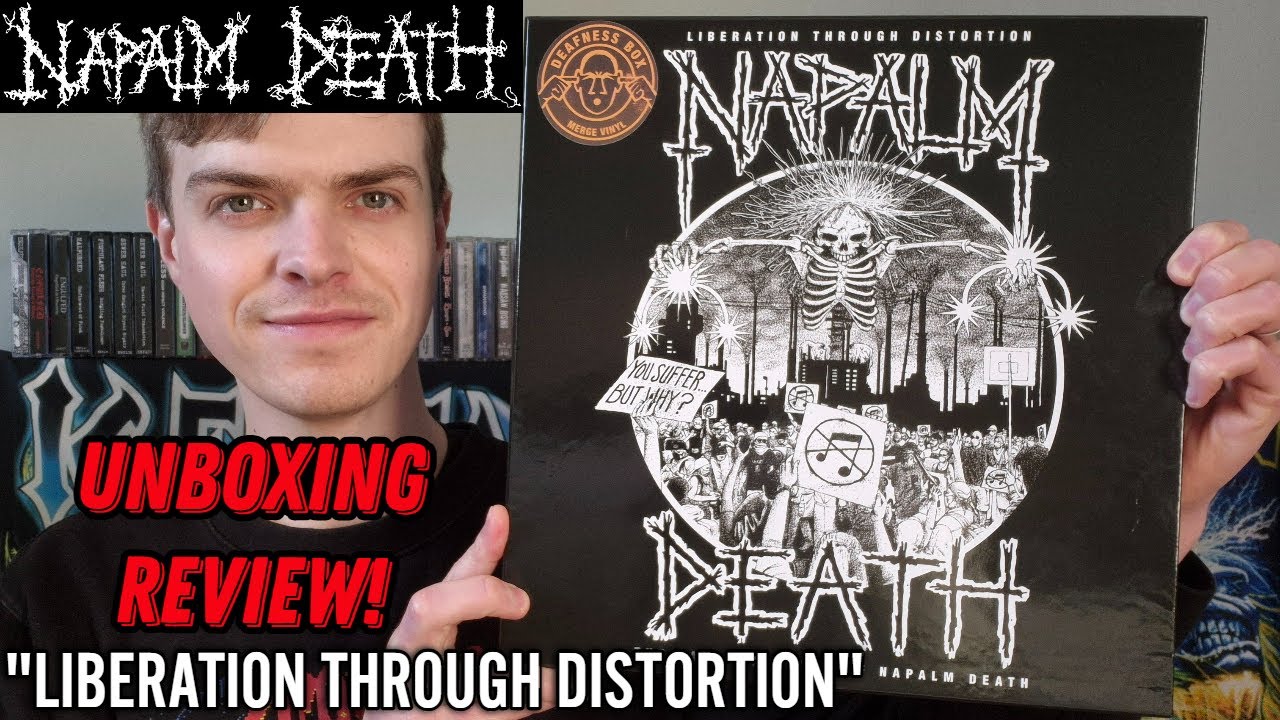 Napalm Death: recensione e unboxing del cofanetto in vinile 