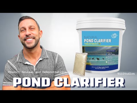 LMJP Pond Clarifier and Muck Reducer! Natural Water Clearing