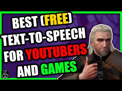 Best (Free) Text-To-Speech for YouTubers And Game Developers