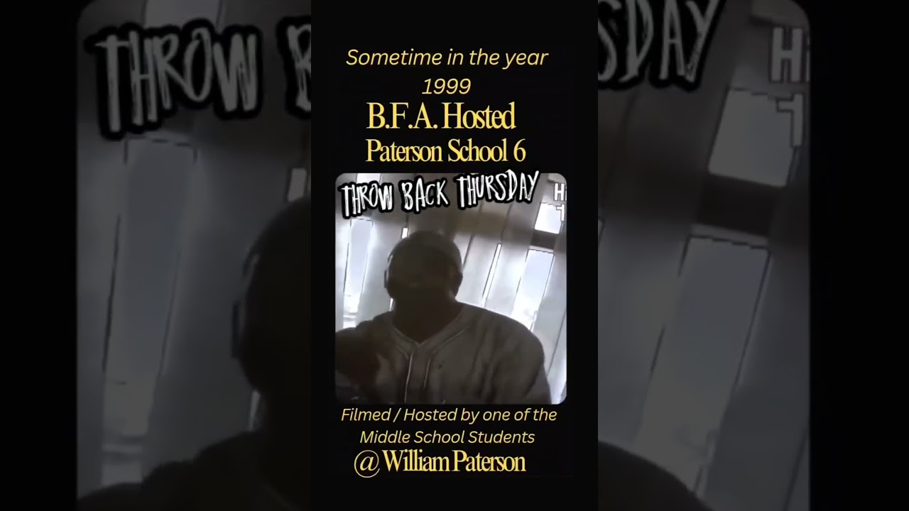 In 1999 Members of B.F.A. at William Paterson hosted students from Paterson School 6 for a day