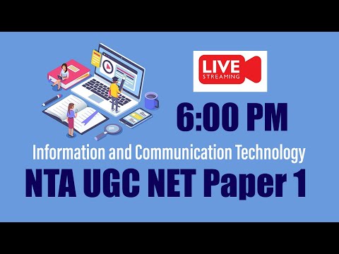 ICT | Digital Initiatives in Higher Education | Paper 1 | NTA UGC NET