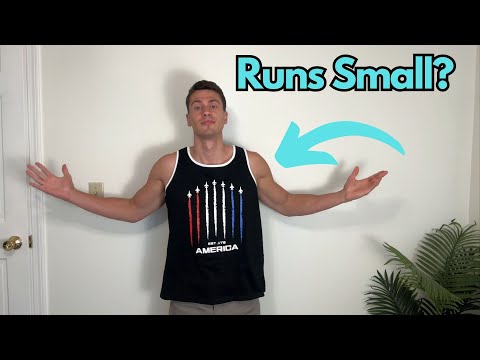 Arvilhill 4th of July Tank Top Size Guide