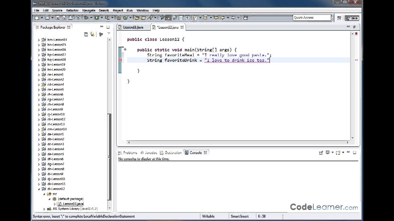 Mastering Java   Vol 4   Lesson 12   Reading Characters From A String 4