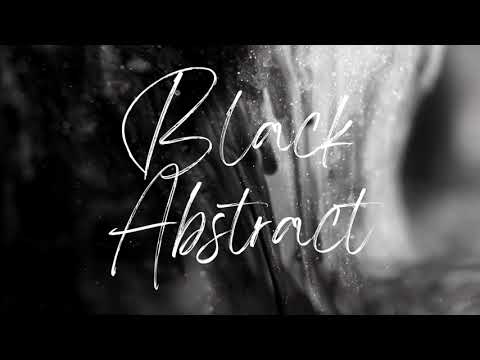 MOTION SCREENSAVER | Black & White: Black Abstract | 4K Screensaver for TV Frame | 2HOUR/ NO SOUND