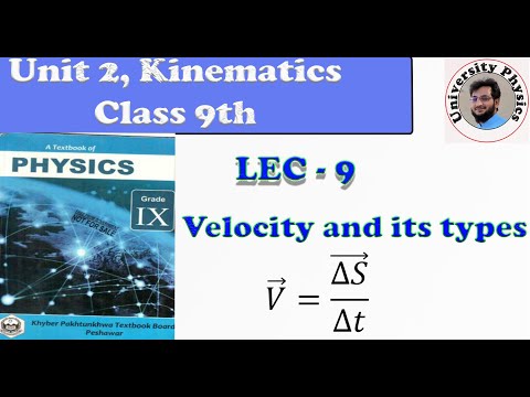 what is velocity ? |Uniform and Instantaneous velocity | 9th class