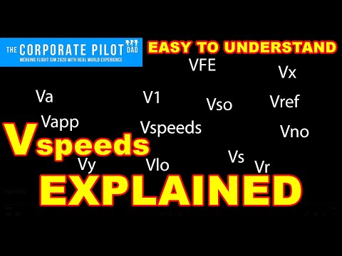 V speeds Explained - #v1 #msfs2020 #learningtofly #flighttraining