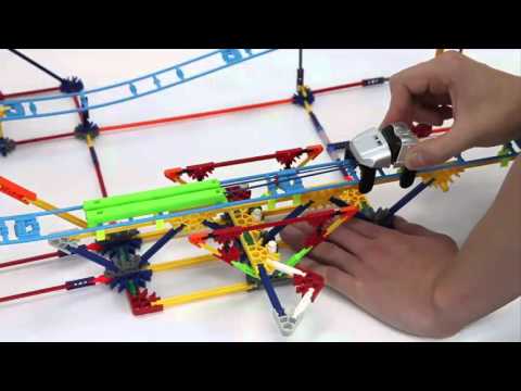 K’NEX Crossfire Chaos Rollercoaster