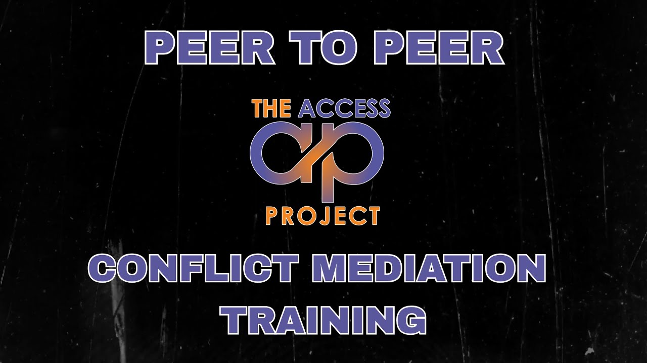 The ACCESS Project Presents: Peer-to-Peer Conflict Mediation @Edmonds-Woodway High School