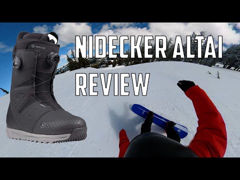 Nidecker Altai Snowboard Boot Review