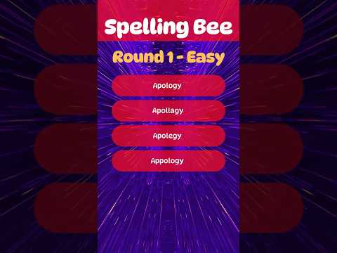 Only 1% Can Spell All 3! 🧠 | Spelling Bee #quiz 🤯