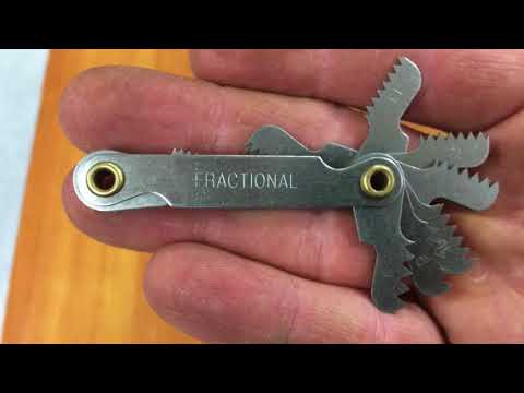 Bolt Identification by Pitch and TPI