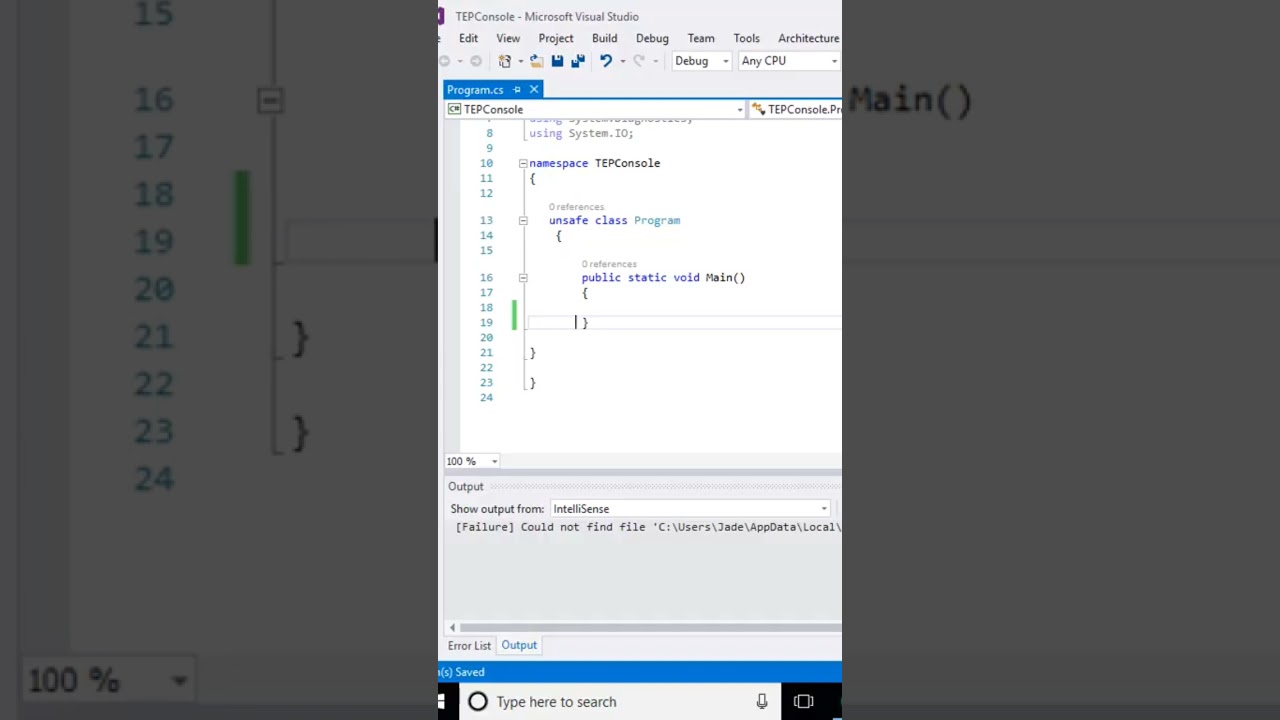 165 C# Program to Create a Simple Thread