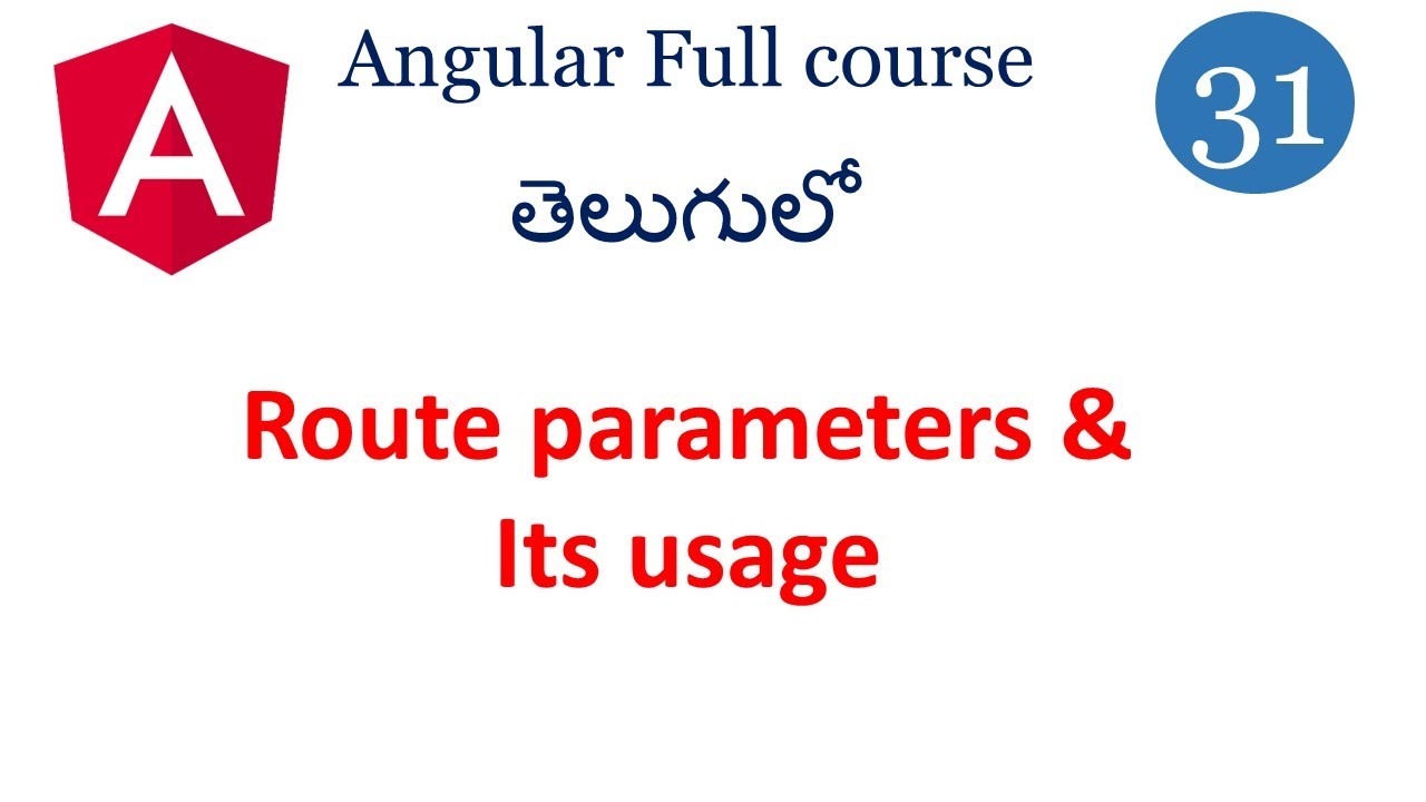 Route parameters in Angular | How to access route parameters| Routing in Angular |Angular tutorials