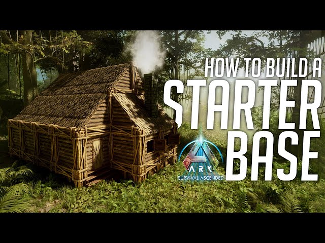5 beginner base ideas in ARK Survival Ascended