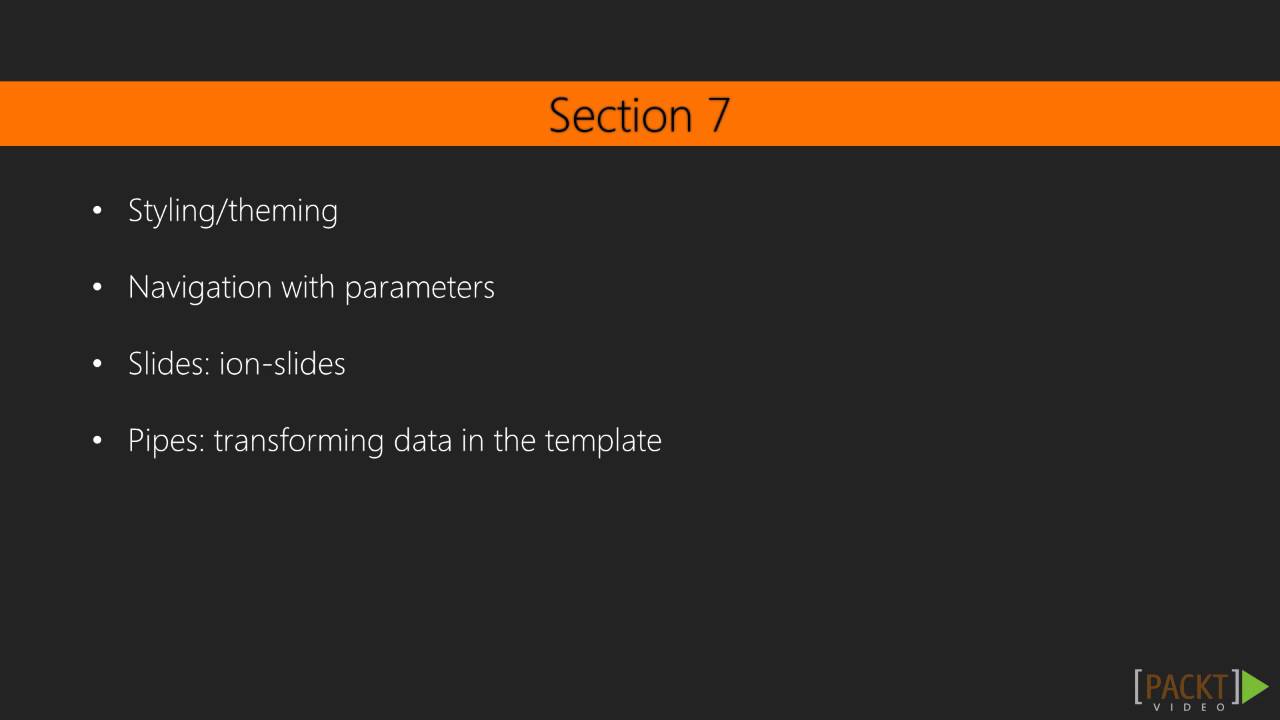 Introducing Ionic 2: The Course Overview | packtpub.com