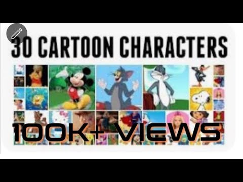 Cartoon character names | 30 cartoon characters everyone should know