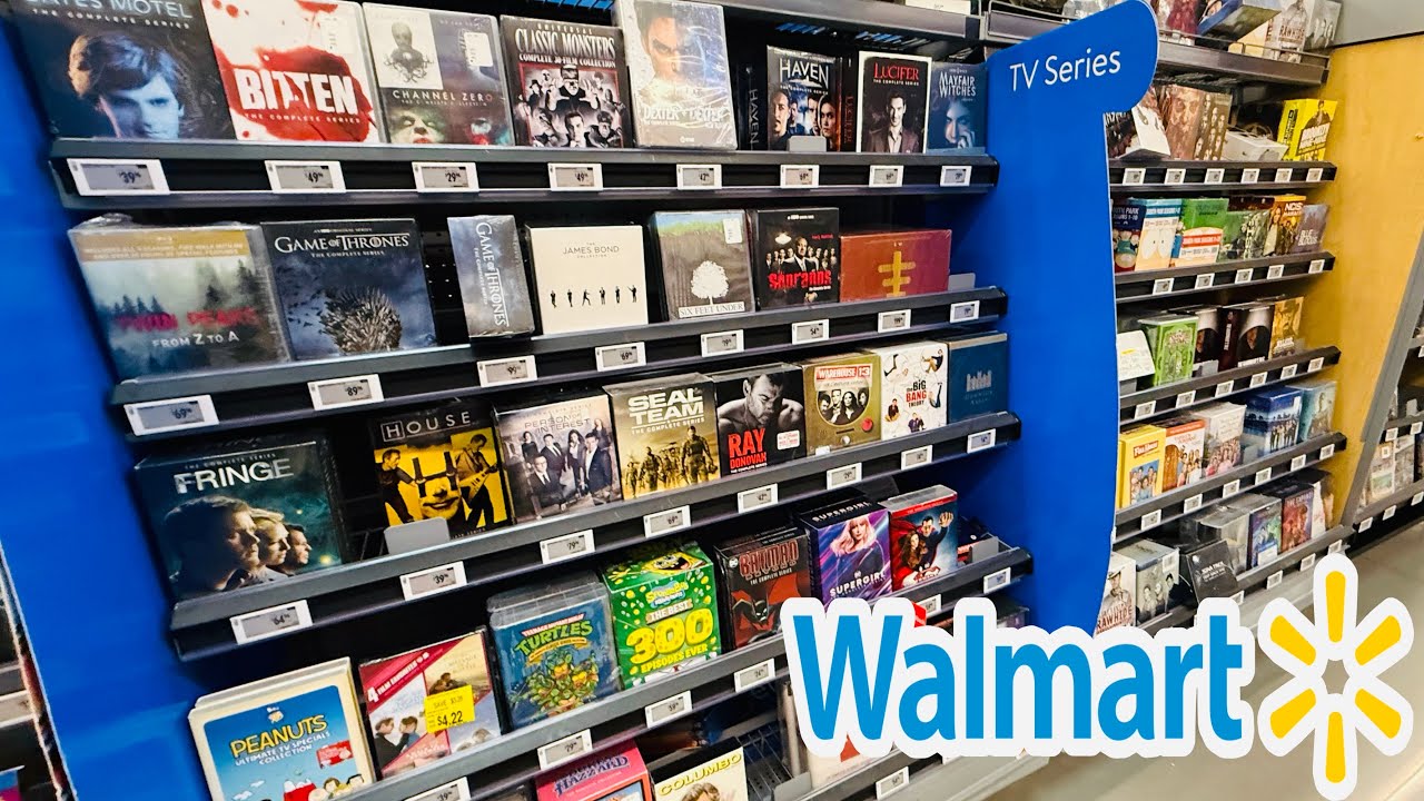 Walmart Movies TV Series collection dvd movies