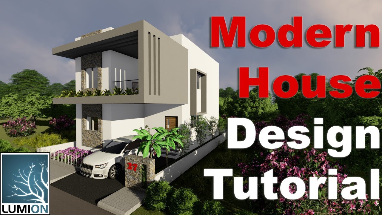 How to design a modern house - Lumion Tutorial#4 - Unity Interiors