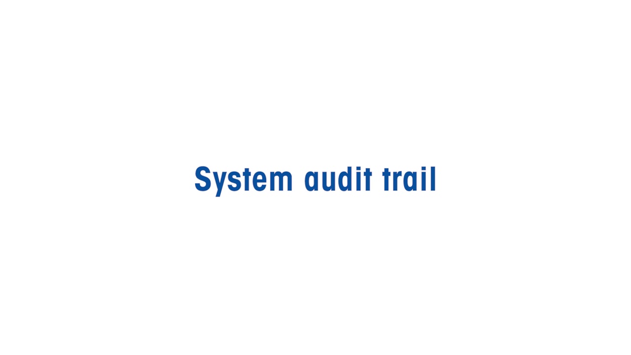 How to log and review audit trails in STARe software