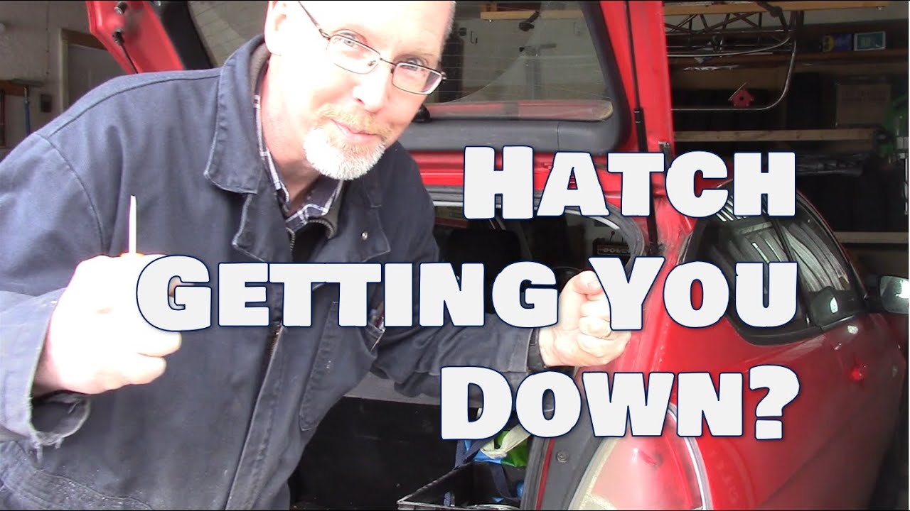 HOW TO: Replace Hatch Lift Supports in 2 minutes