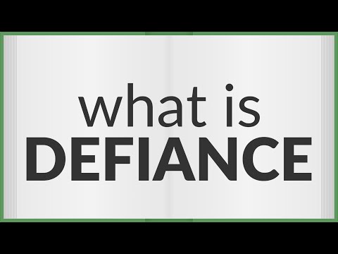 Defiance | meaning of Defiance