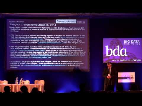 IBM's Toby Woolfe presenting at Big Data & Analytics 2014