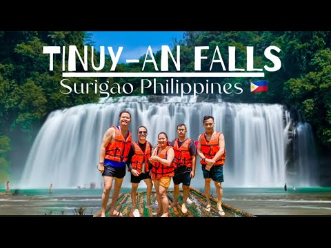LOOK: Multi-tiered Waterfalls in Bislig City, Surigao del Sur “TINUY-AN FALLS”