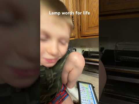 Clock! Lamp words for life #augmentativecommunication #aac #augcomm