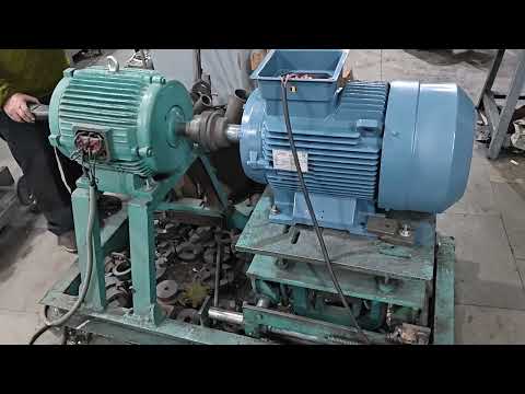 Testing Video of 25KW 1500RPM 415VAC Three-Phase PMG (Radial Flux Foot Mounting) | J.D. Engg Works