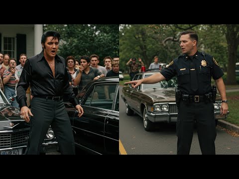 A POLICE OFFICER tries to ARREST Elvis Presley — but what happens next SHOCKS EVERYONE