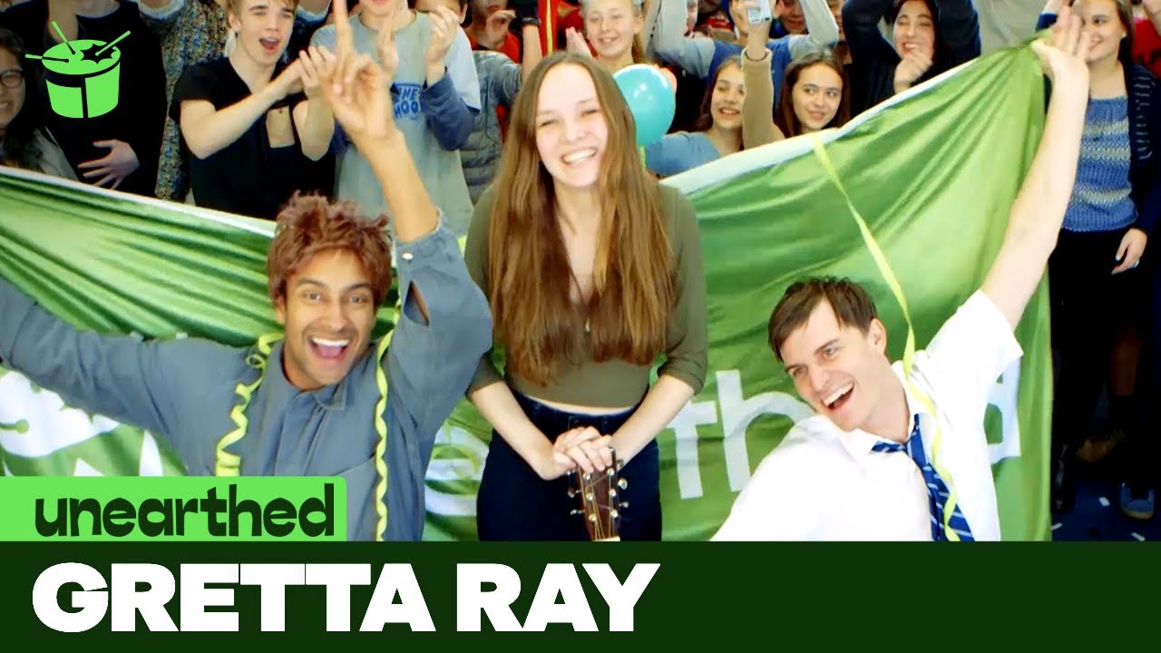 Matt and Alex surprise Unearthed High winner Gretta Ray