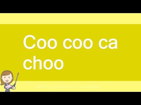 Coo coo ca choo