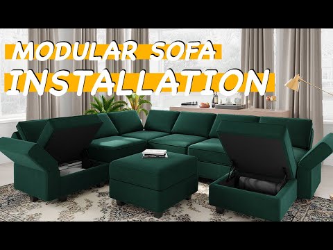 Belffin | Modular Sofa Assembly Instructions