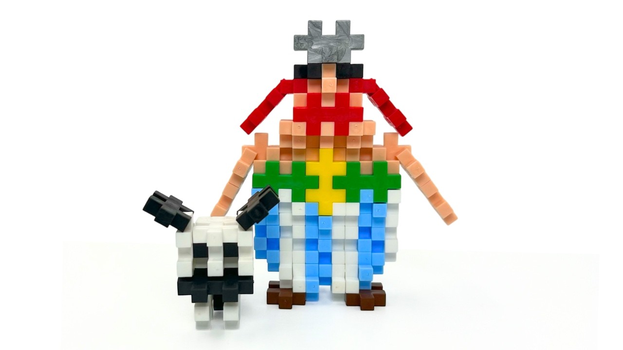 Plus-Plus Obelix & Dogmatix Instructions