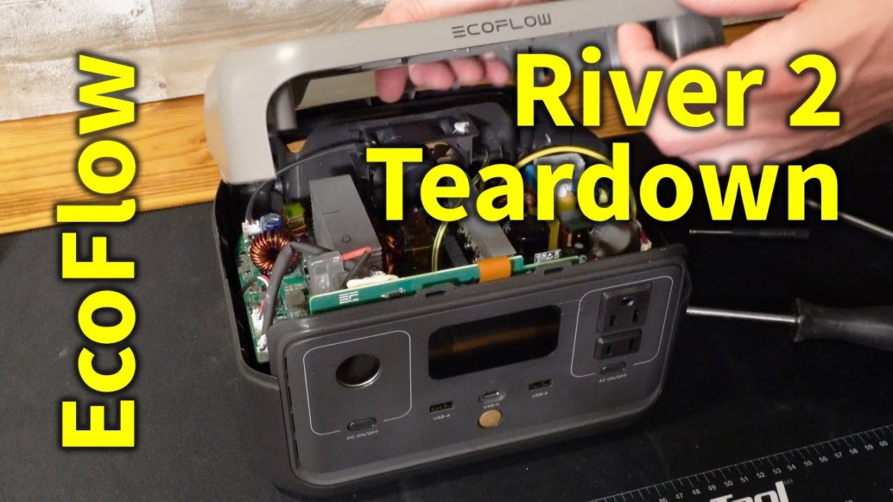 EcoFlow RIVER 2 Power Station Complete Teardown, See What's Inside