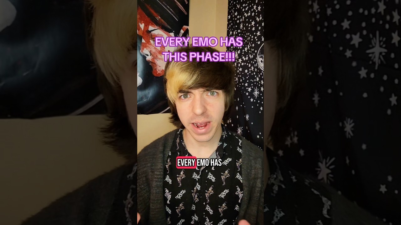 Every emo has went through THIS phase #emo #scene #alternative #poppunk