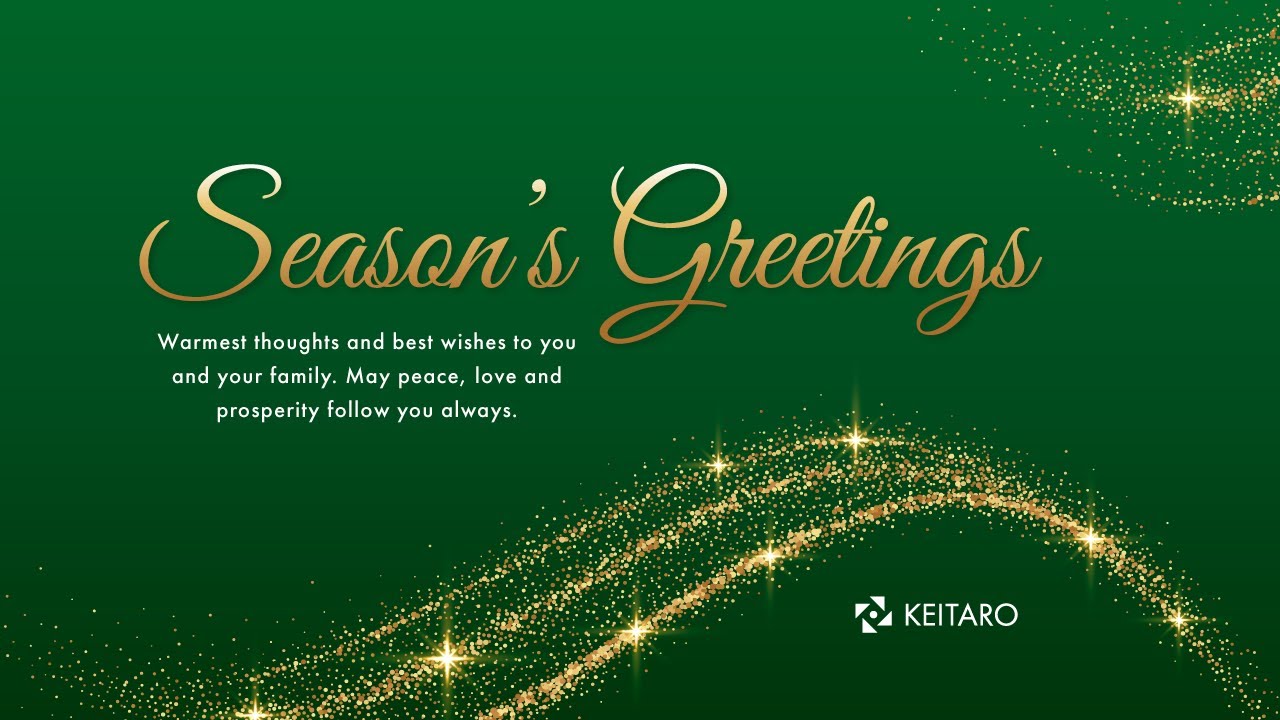 Seasons greetings card