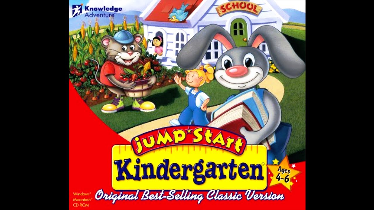 JumpStart Kindergarten (1995) [PC, Windows] longplay