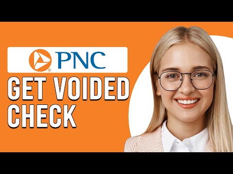 How To Get A Voided Cheque From PNC (How To Print A Voided Checks From PNC)