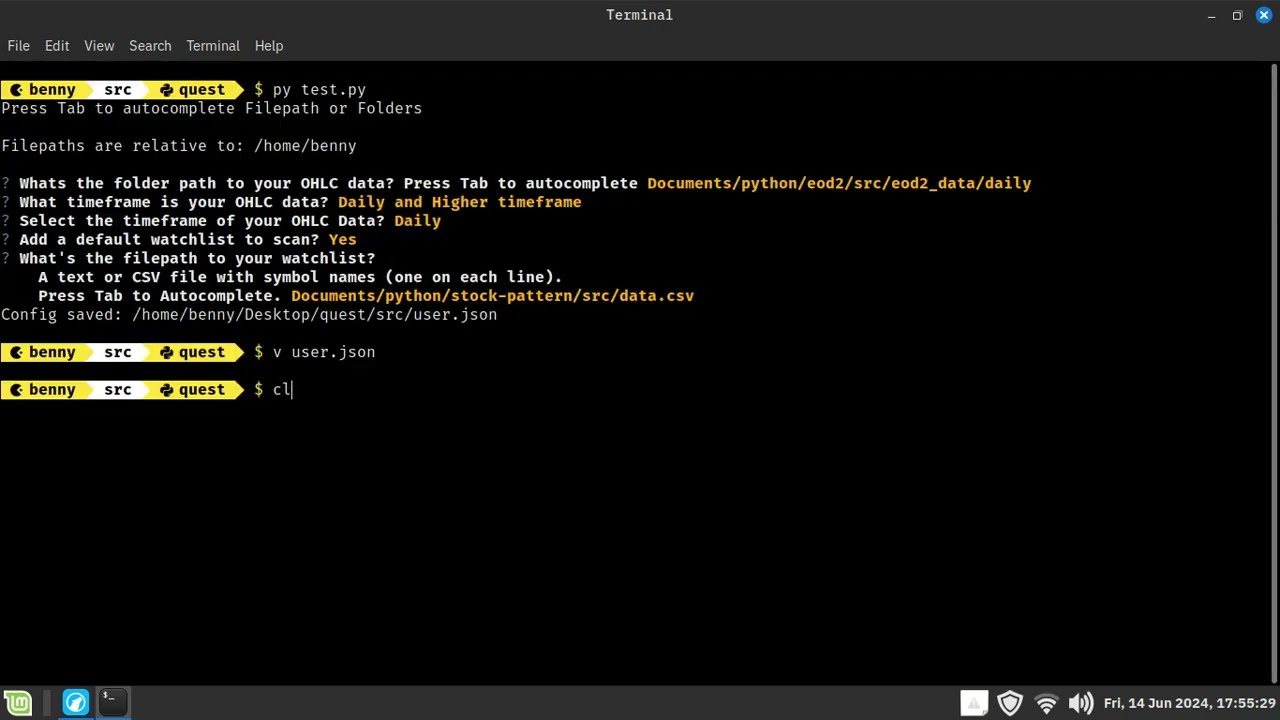 Stock Patterns - Config Generator
