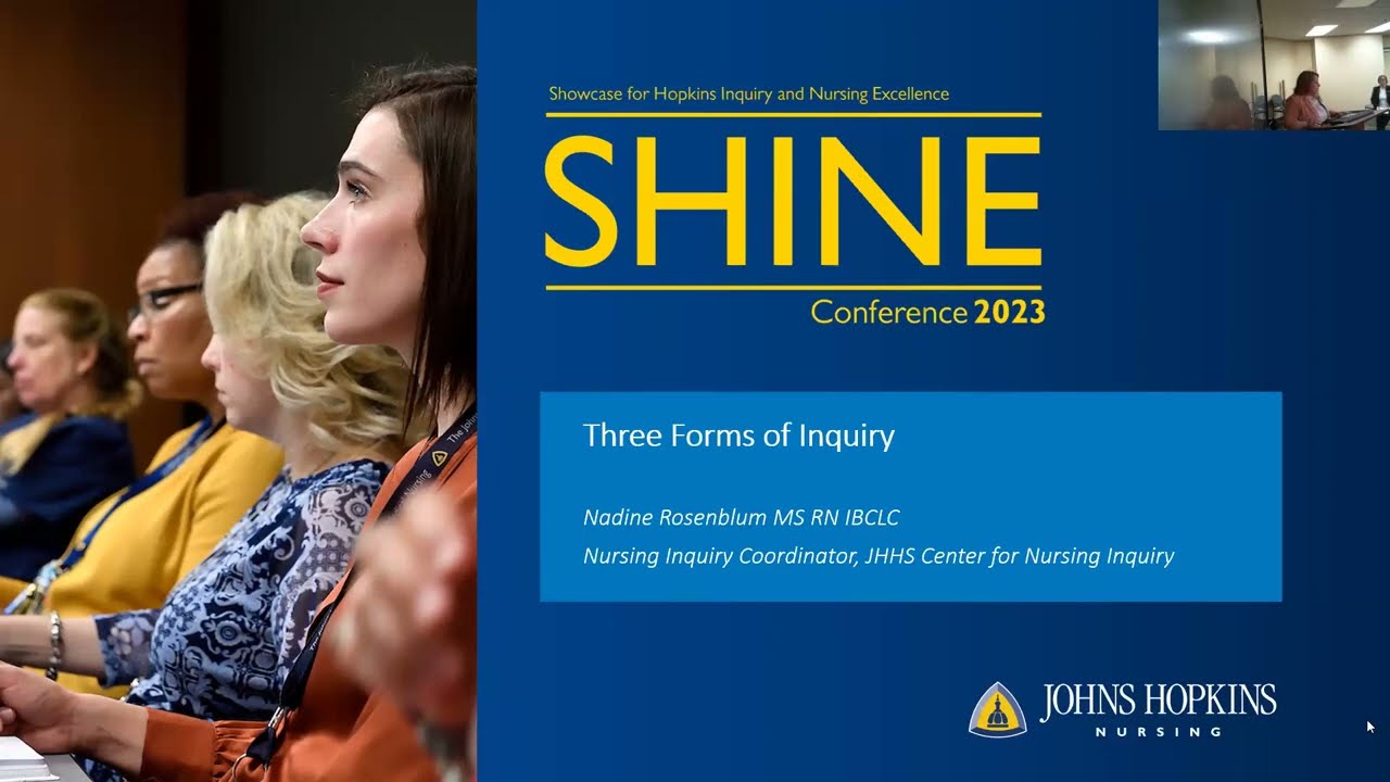 Three Forms of Inquiry | 2023 SHINE Conference