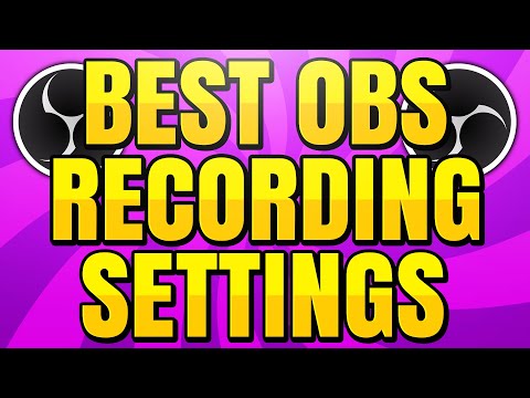 Best OBS Recording Settings (1080p, 1440p & 4K)
