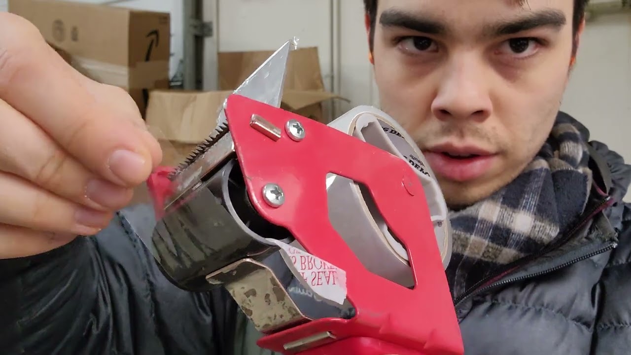 How to Tape a Box for Shipping to Amazon FBA - Label Placement & Taping H-Method